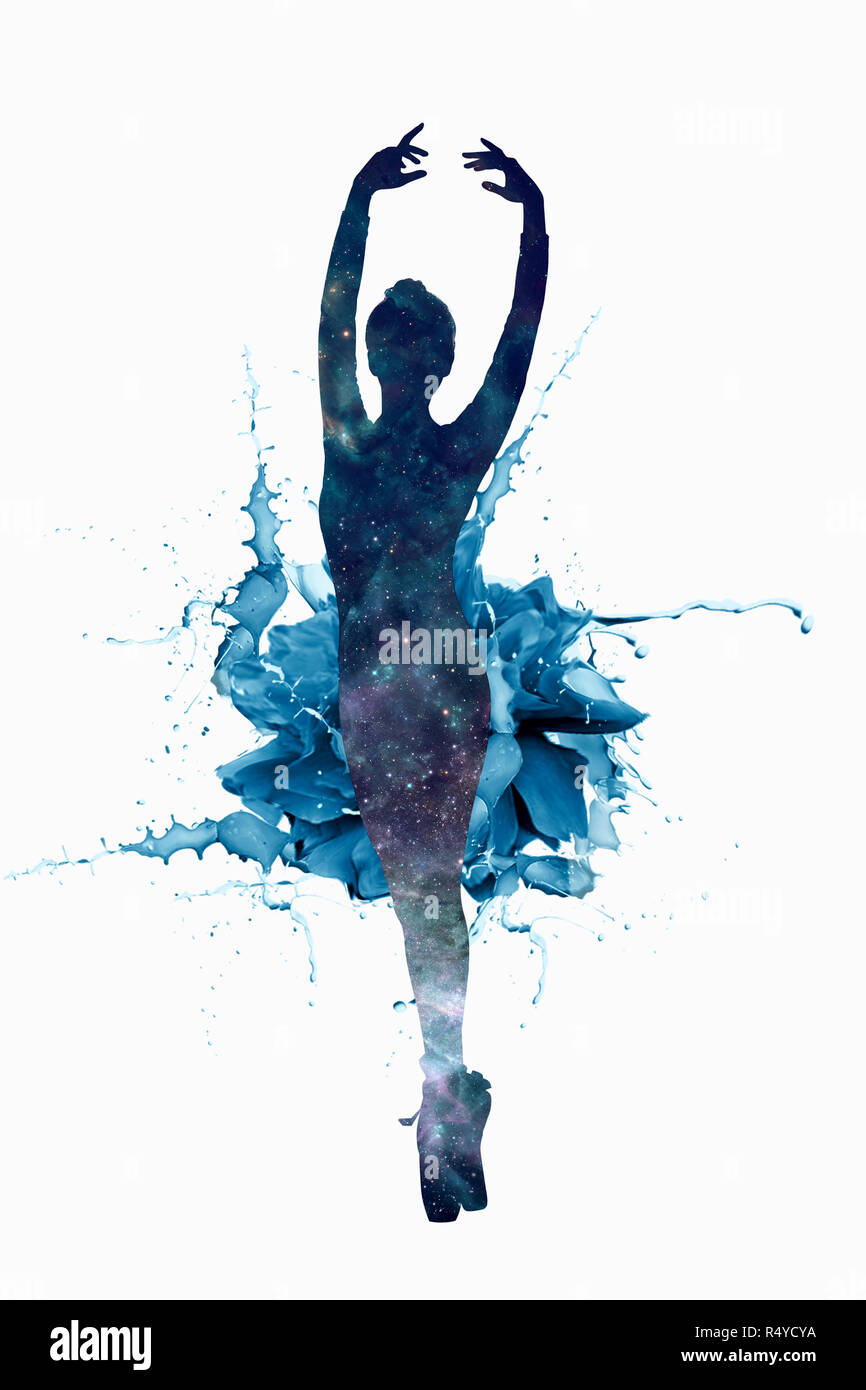 Outline of modern painting hi-res stock photography and images - Alamy