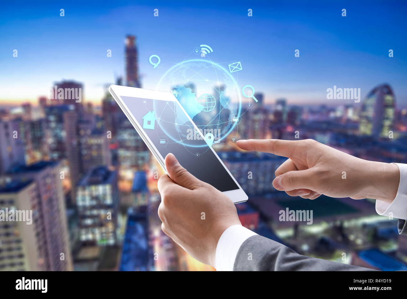 Tablets office mobility technology hi-res stock photography and images ...