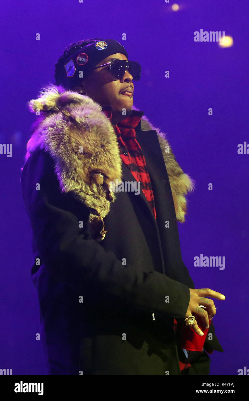Chicago, Illinois, USA. 25th Nov, 2018. Rapper JEREMIH (JEREMIH FELTON ...