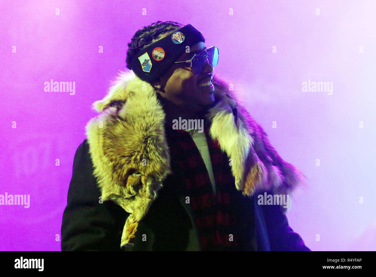 Chicago, Illinois, USA. 24th Nov, 2018. Rapper JEREMIH (JEREMIH FELTON ...