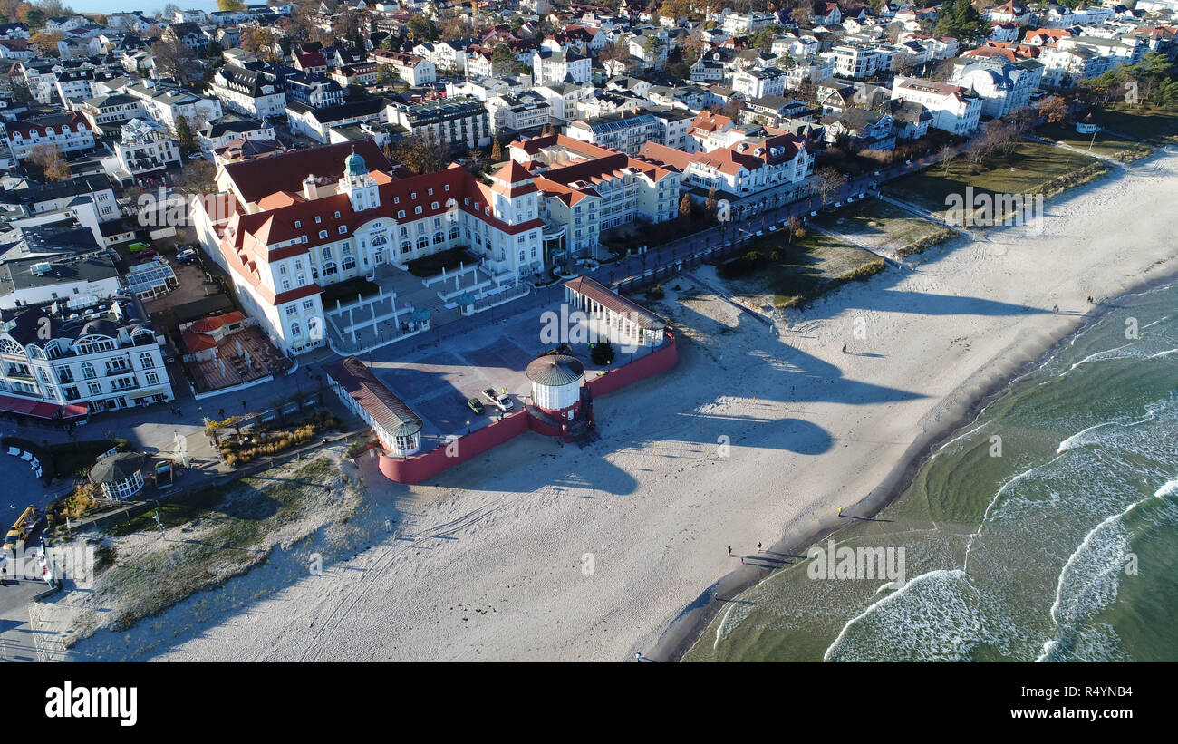 Binz, Germany. 28th Nov, 2018. The Kurhaus Binz is one of the flagship ...