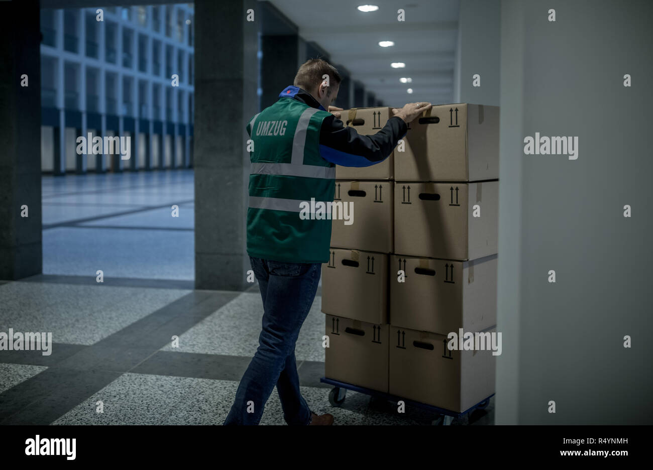 22 November 2018, Berlin: Bundesnachrichtendienst BND, recorded in the ...