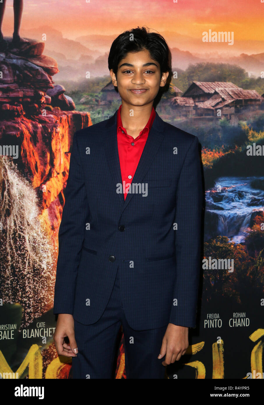 Hollywood, Ca. 28th Nov, 2018. Rohan Chand, at the Mowgli: Legend Of ...