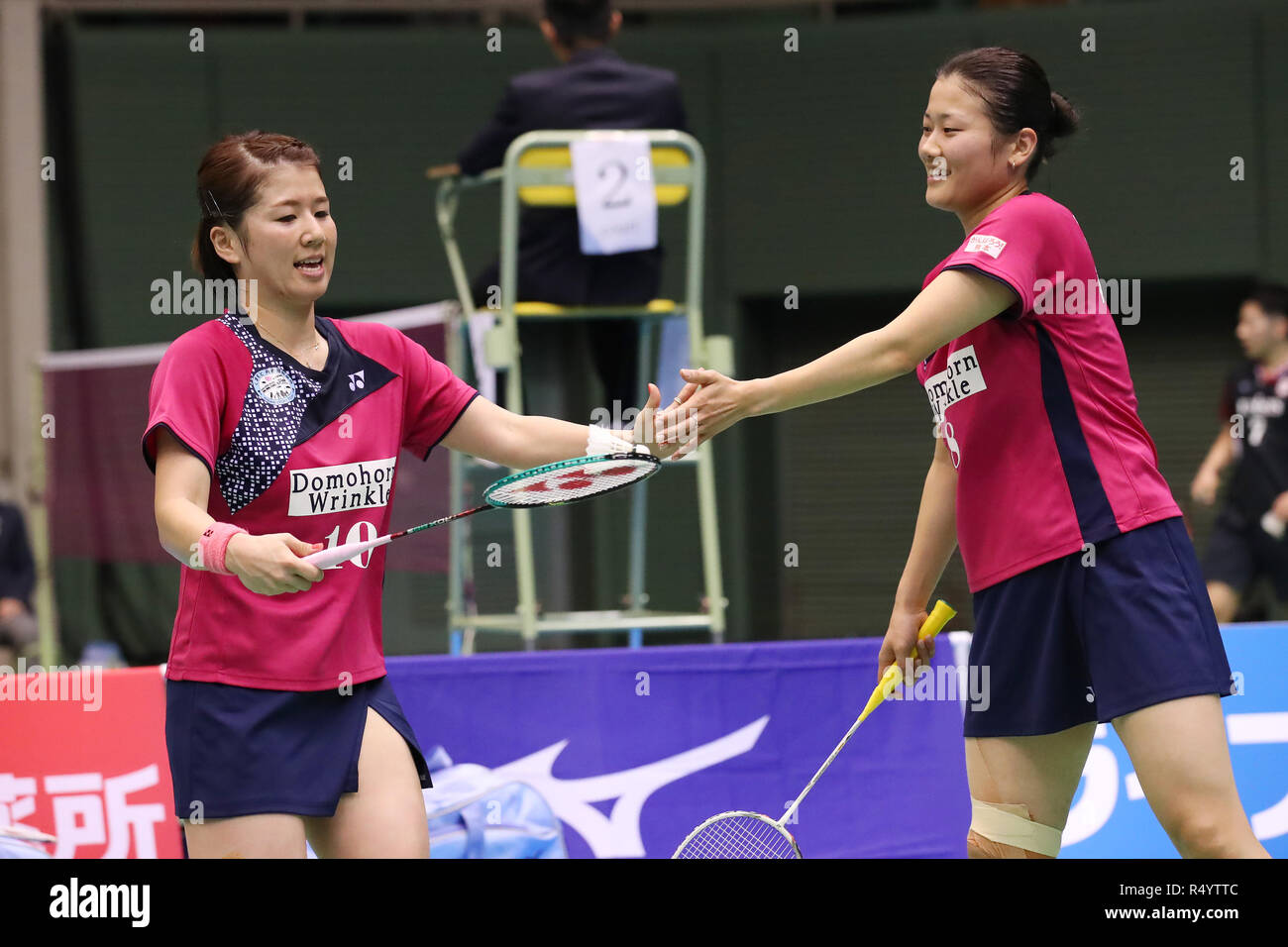 Mizuki Fujii & Reika Kakiiwa, NOVEMBER 29, 2018 - Badminton : The 72nd ...