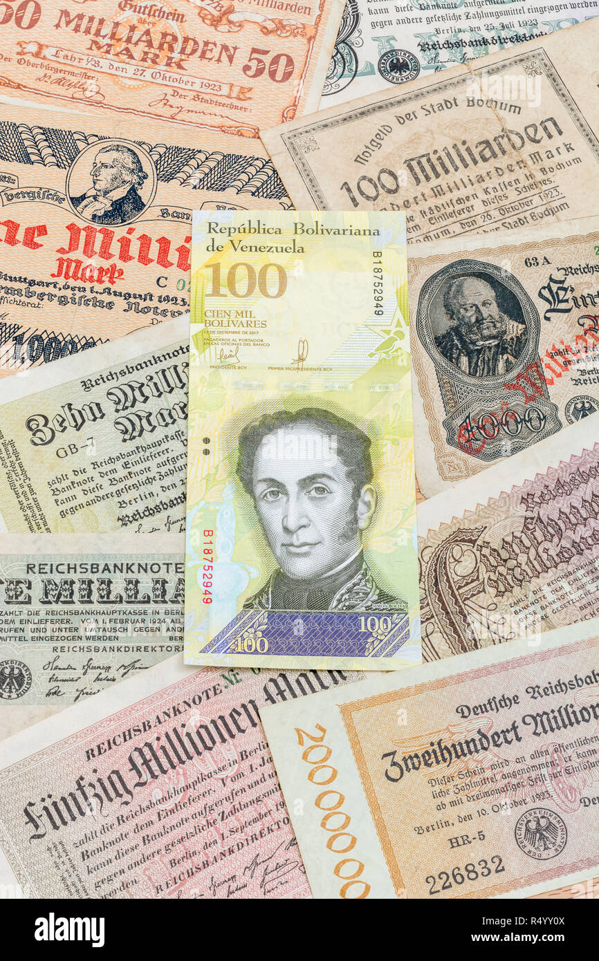 100 billion marks hi-res stock photography and images - Alamy