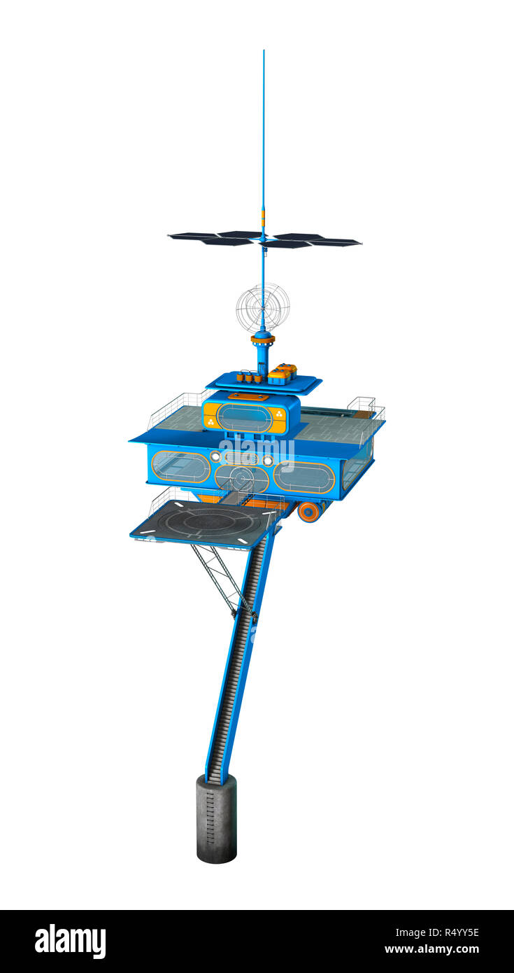 Futuristic outpost hi-res stock photography and images - Alamy