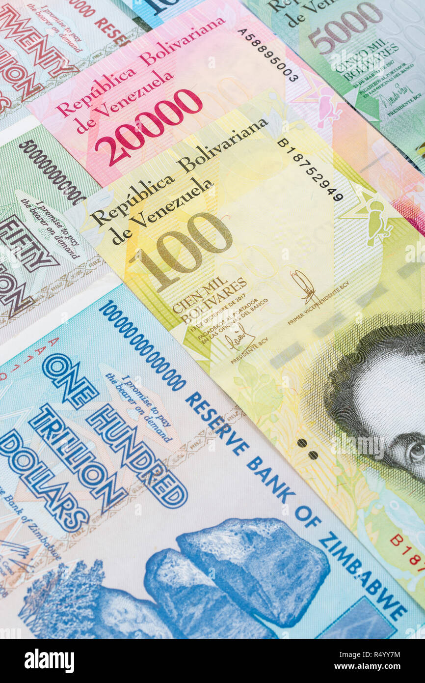 100 trillion dollar banknote hi-res stock photography and images - Alamy