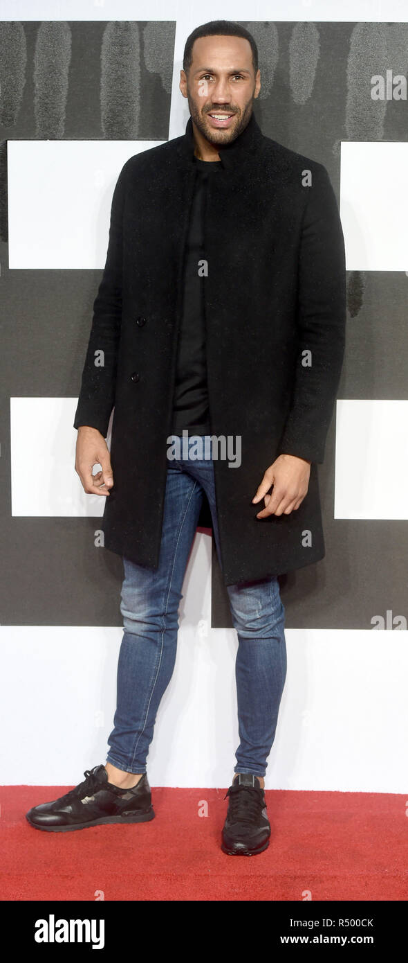 Photo Must Be Credited ©Alpha Press 079965 28/11/2018 James DeGale at ...