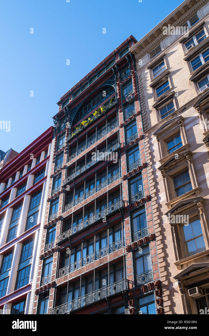 Broadway in SoHo is an historic district, NYC, USA Stock Photo - Alamy