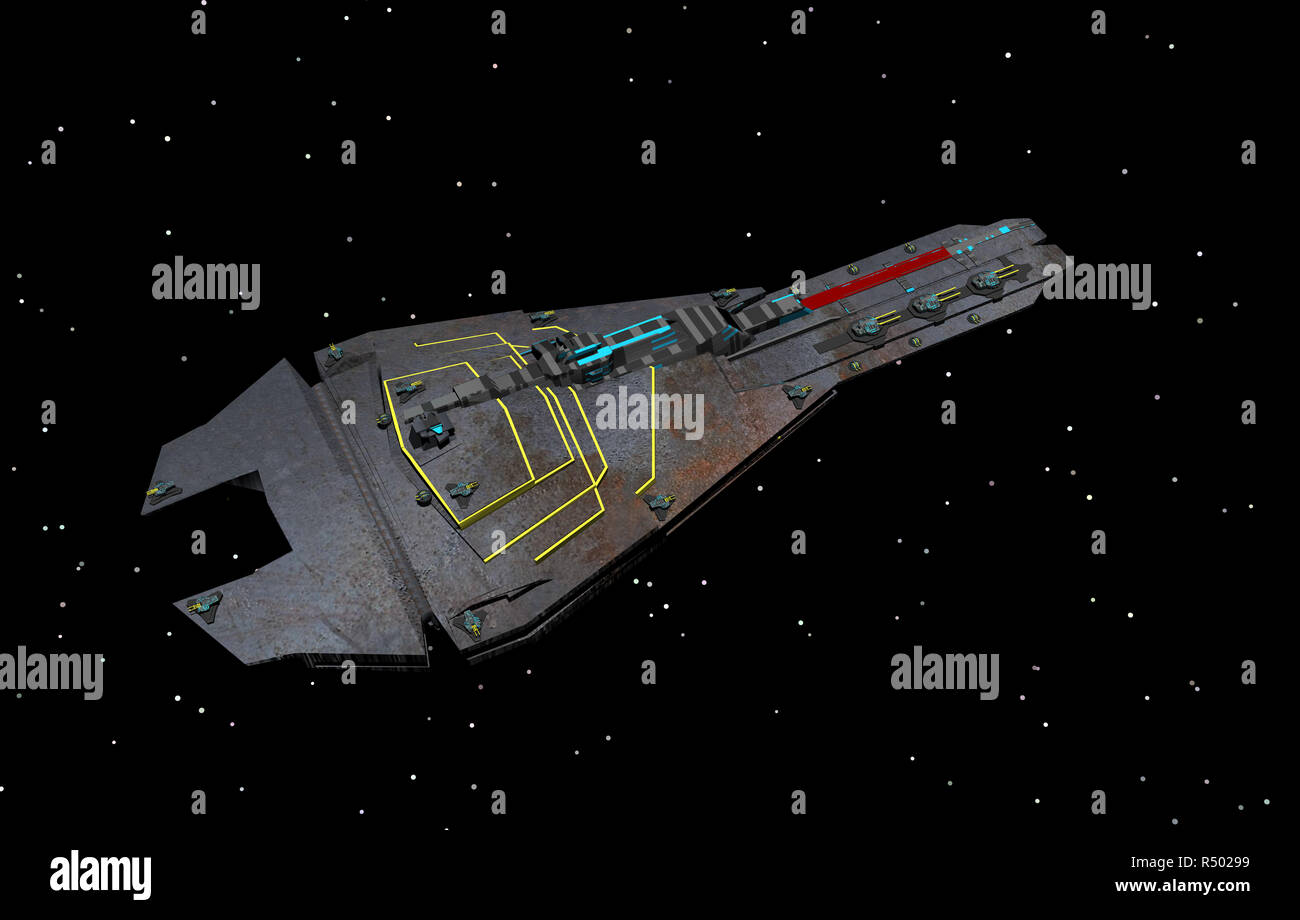 space transporter in space Stock Photo - Alamy