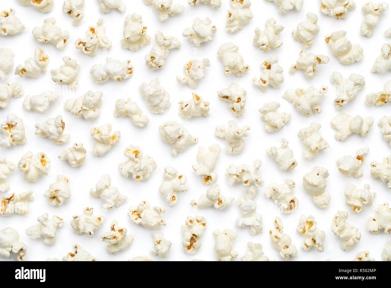 popcorn isolated on white background Stock Photo - Alamy