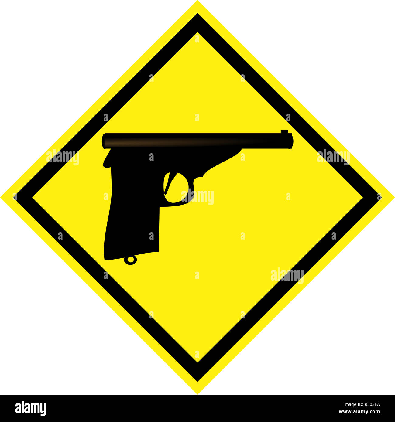 Rhombus sign signal traffic sign hi-res stock photography and images ...