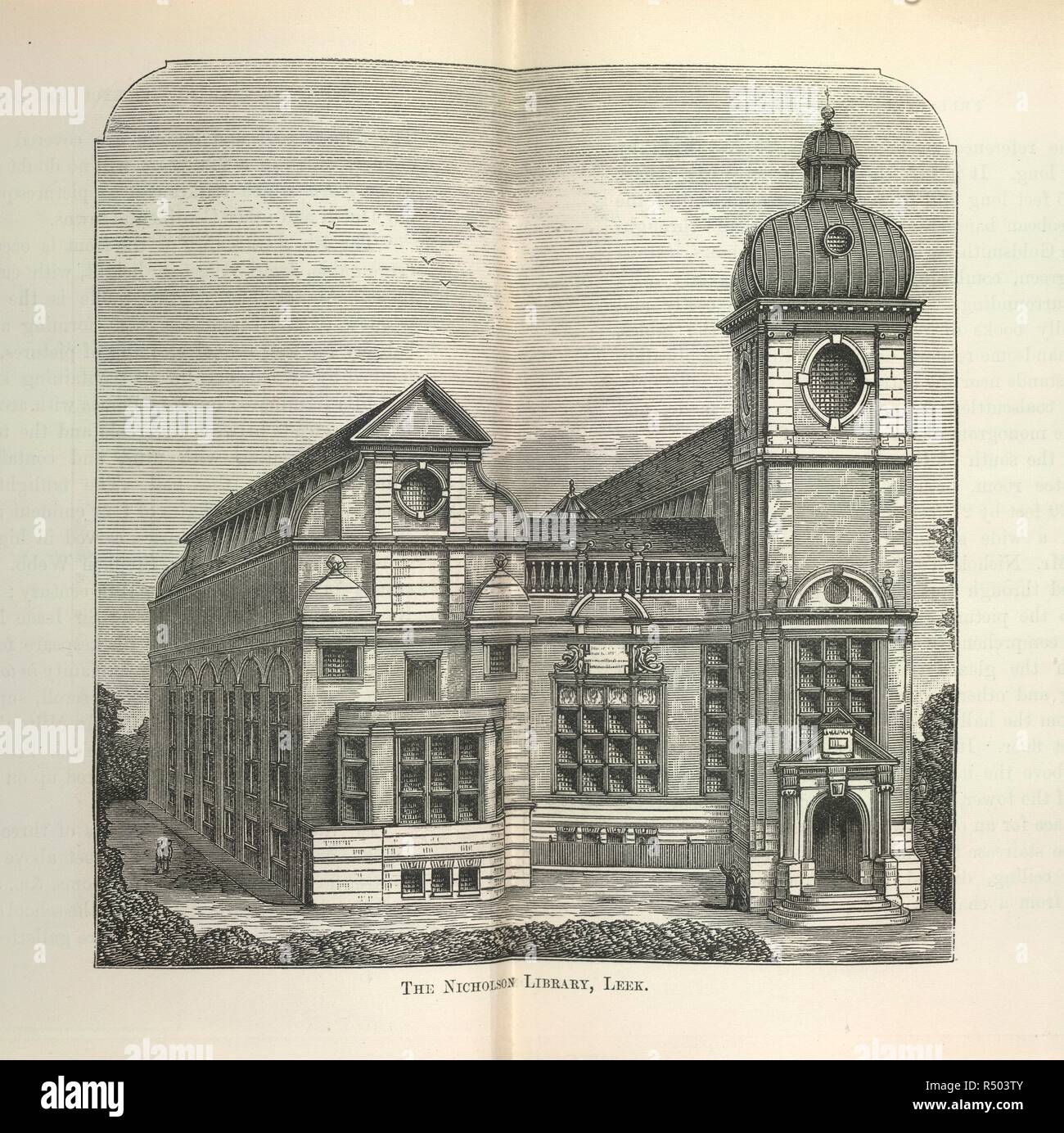 The Nicholson Library, Leek. Free Public Libraries, their organisation ...