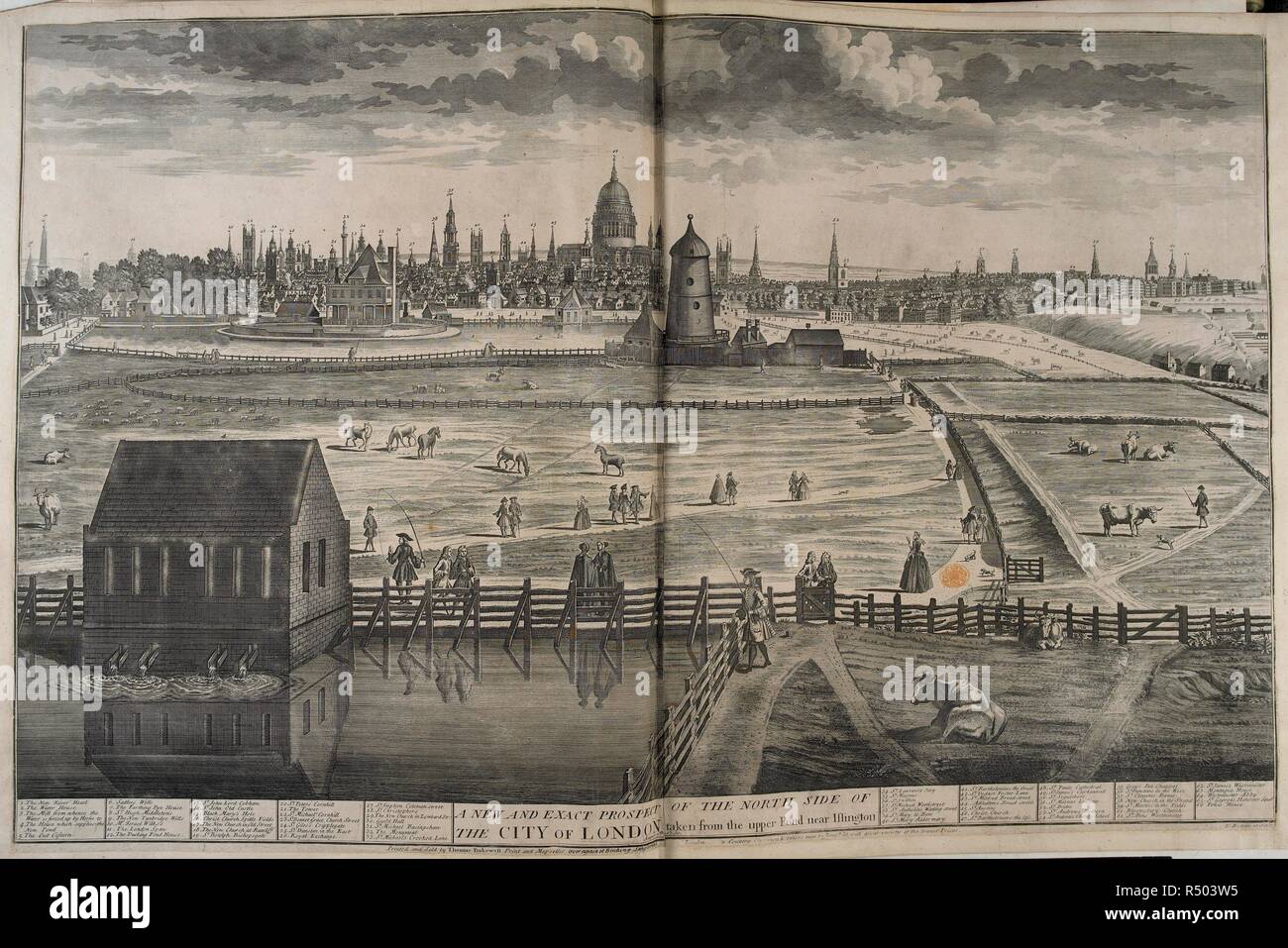 Eighteenth century maps london hi-res stock photography and images - Alamy