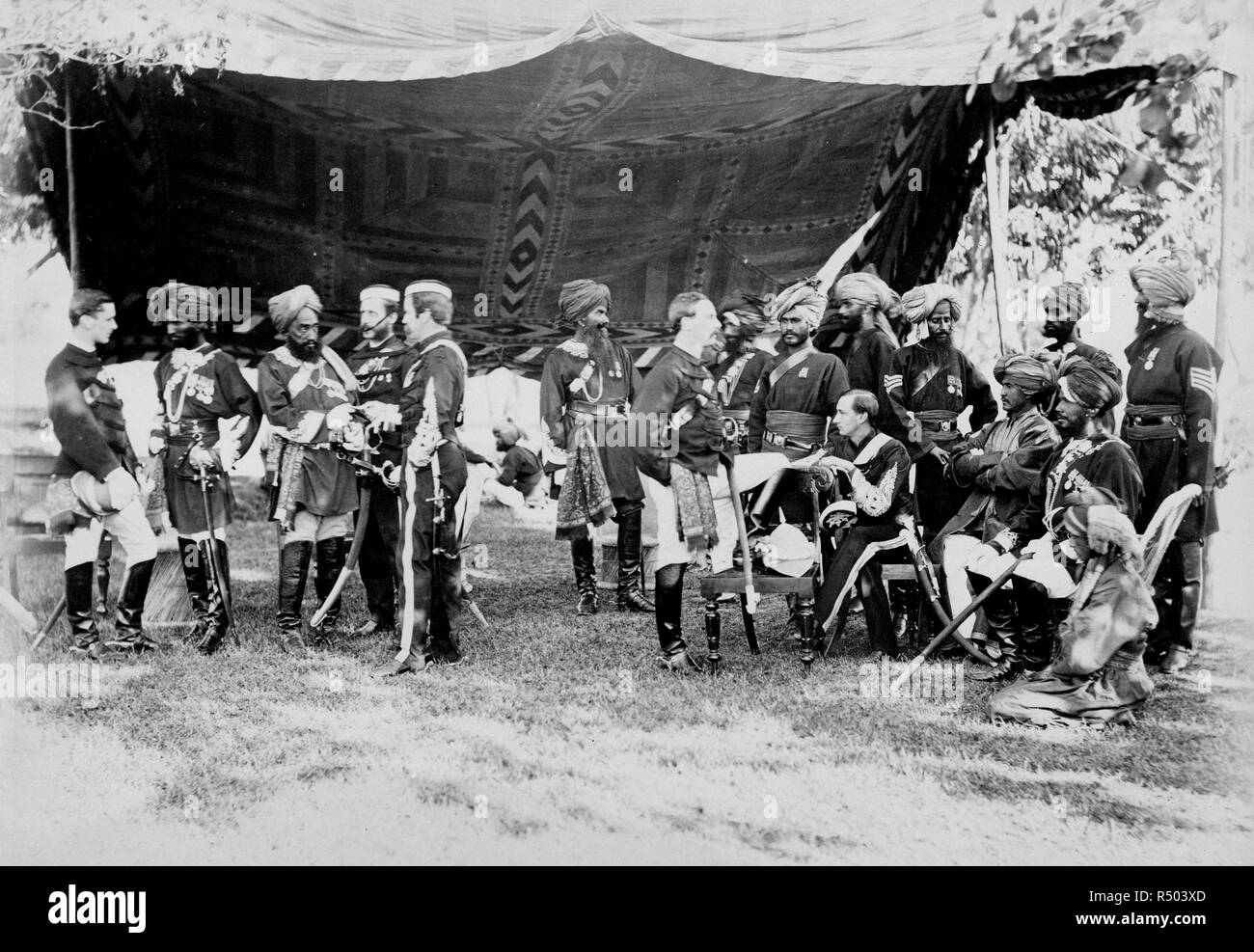 Indian colonial period british hi-res stock photography and images - Alamy