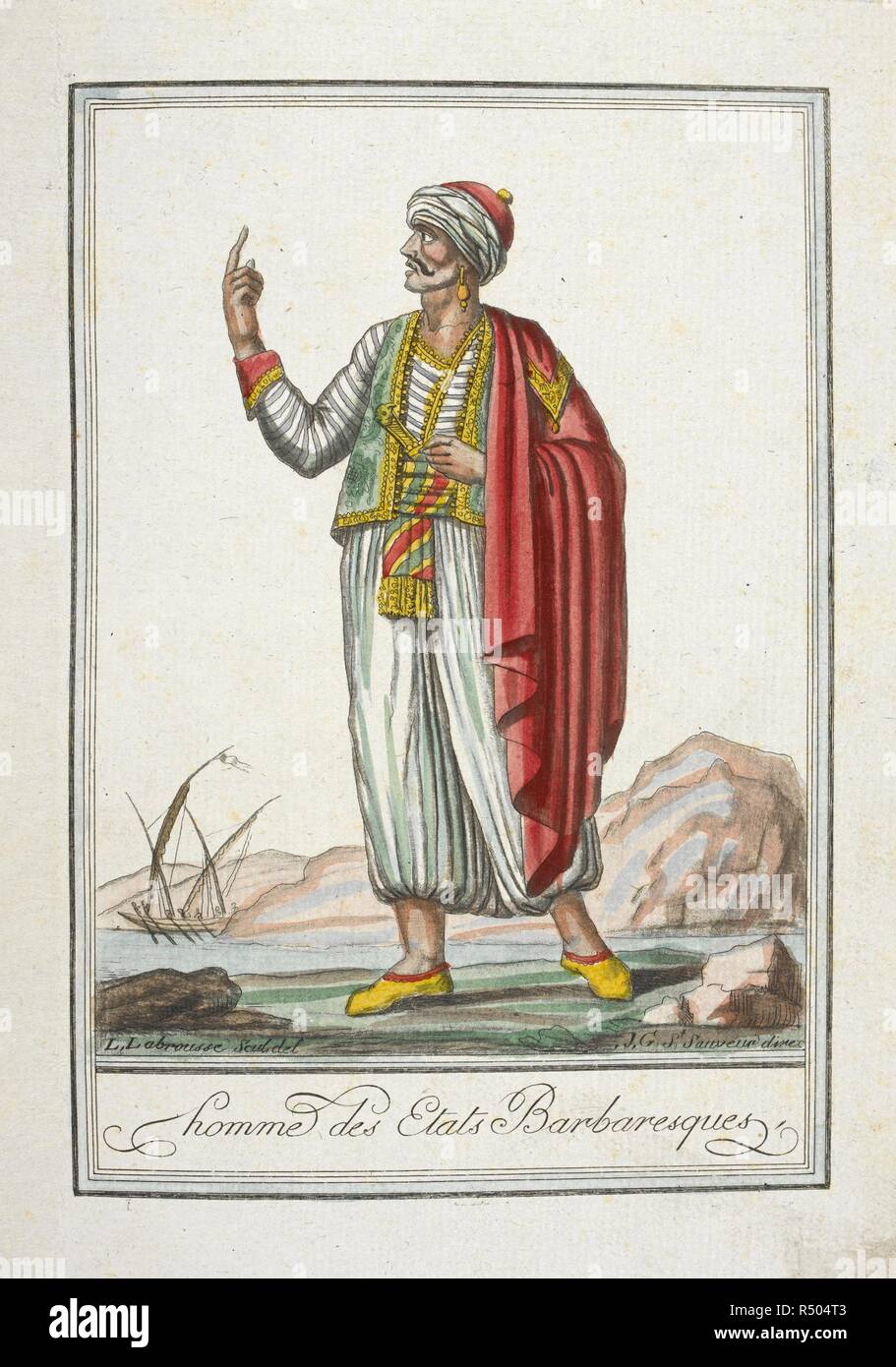 Homme des etats barbaresques hi-res stock photography and images - Alamy