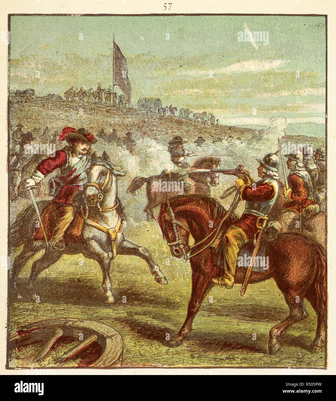 'The battle of Naseby'. The Battle of Naseby was the key battle of the ...