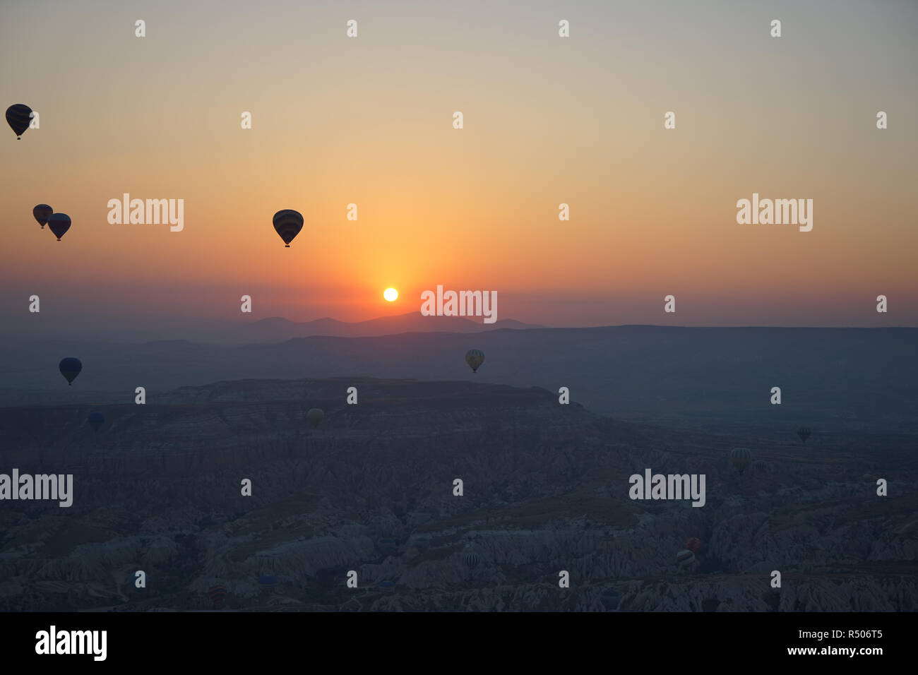 Turkey capa, hot air balloon Stock Photo - Alamy