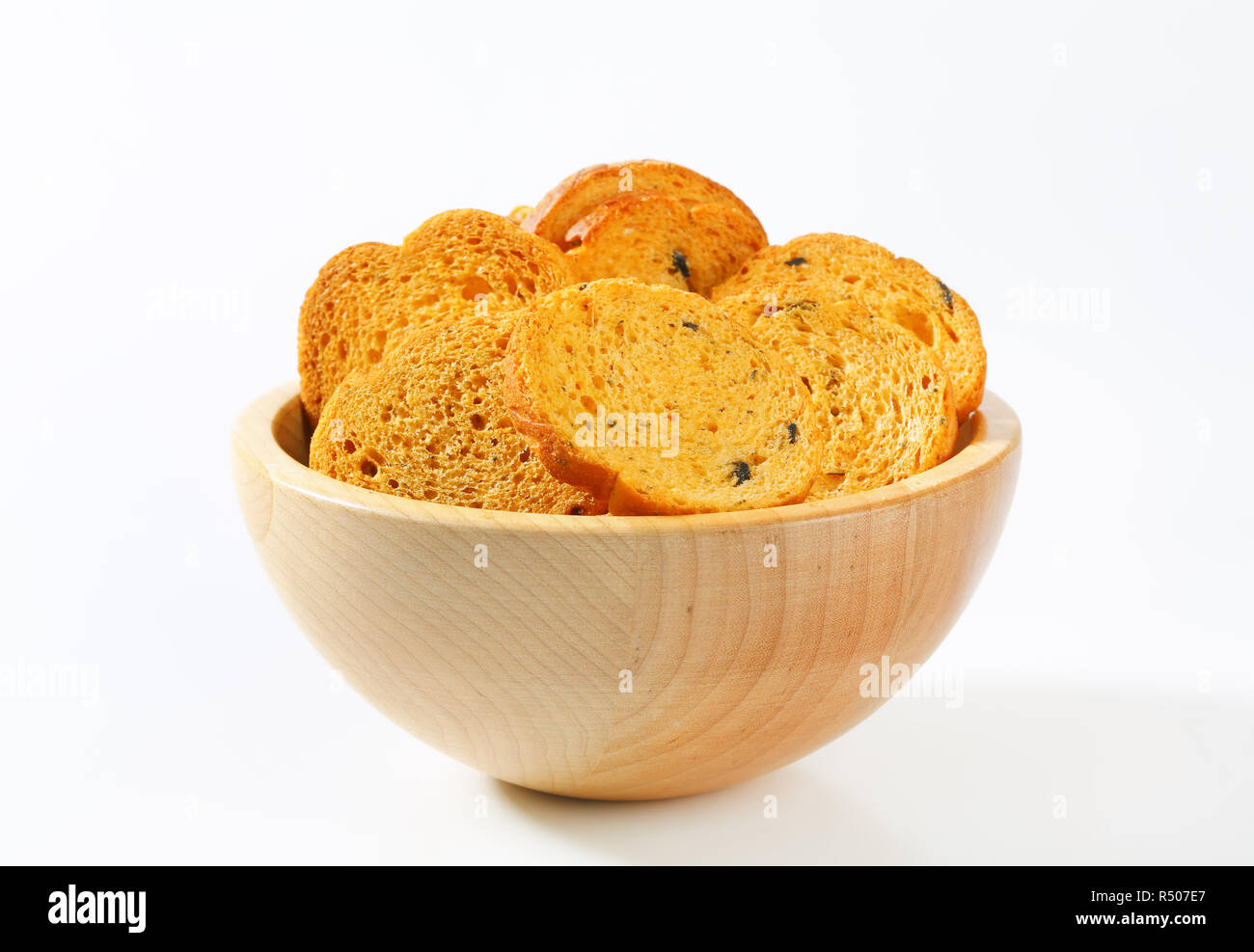 Mini Mediterranean Crispy Toast Stock Photo - Alamy