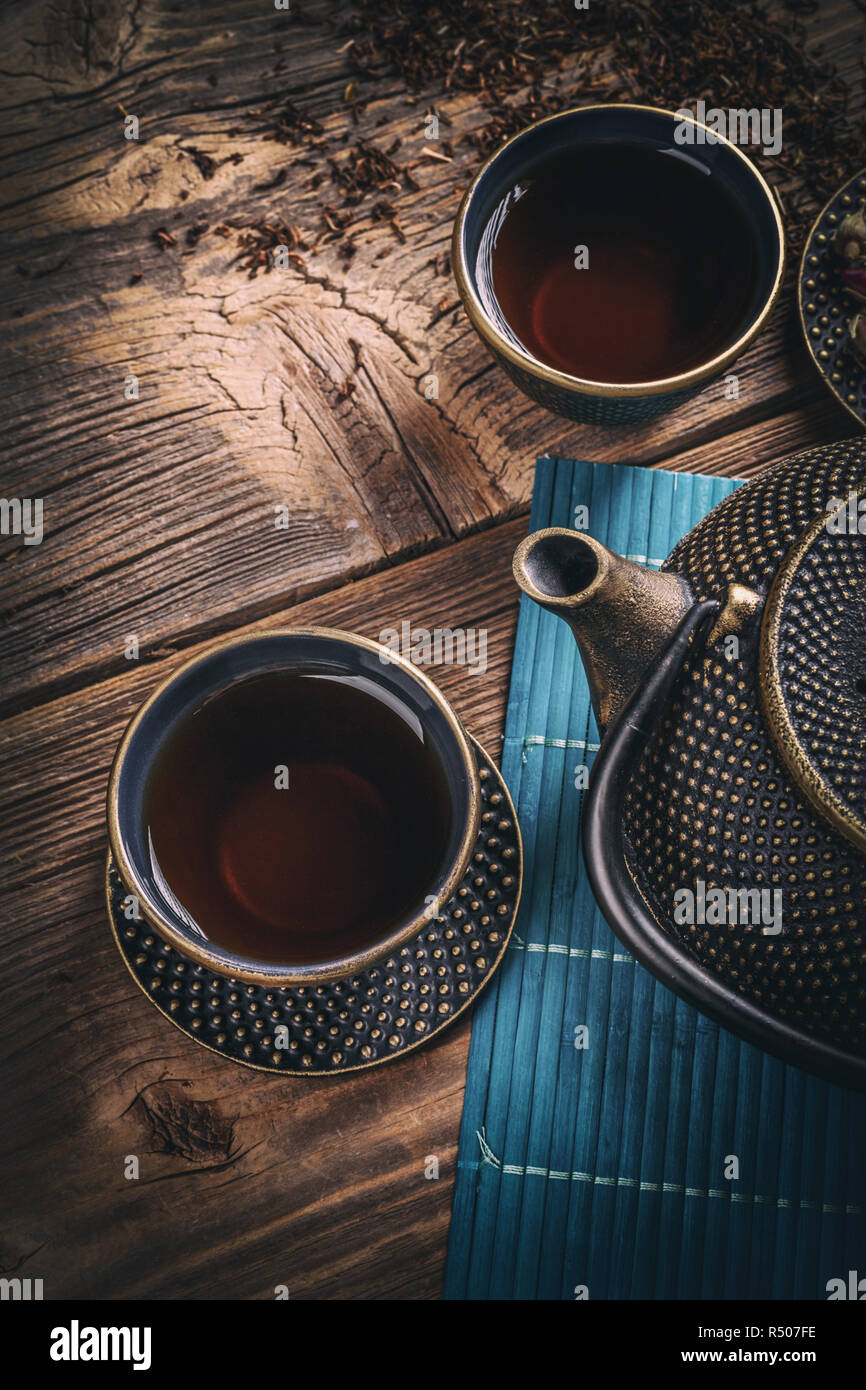 Asian iron tea Stock Photo - Alamy