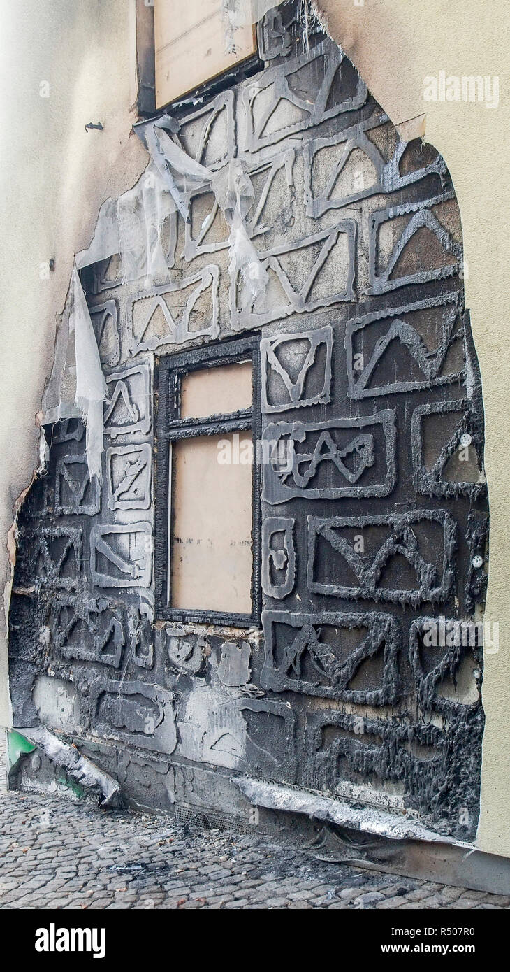 Burnt window frame hi-res stock photography and images - Alamy