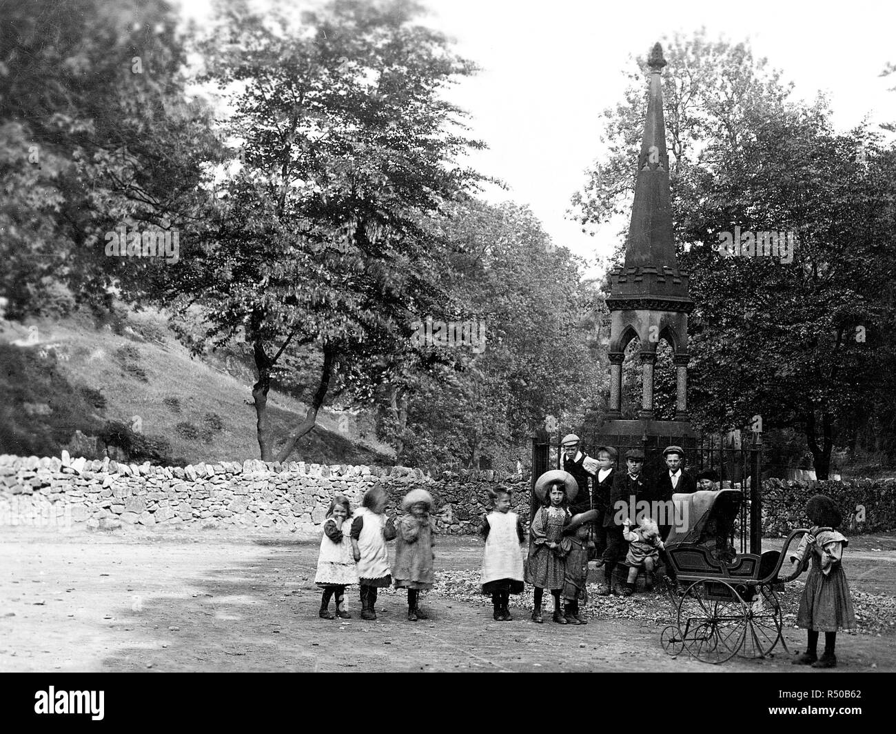 The Fountain, Bonsal Stock Photo - Alamy