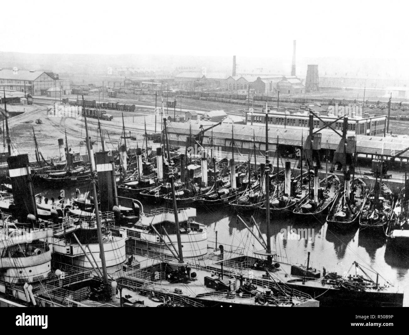 Wyre dock Black and White Stock Photos & Images - Alamy