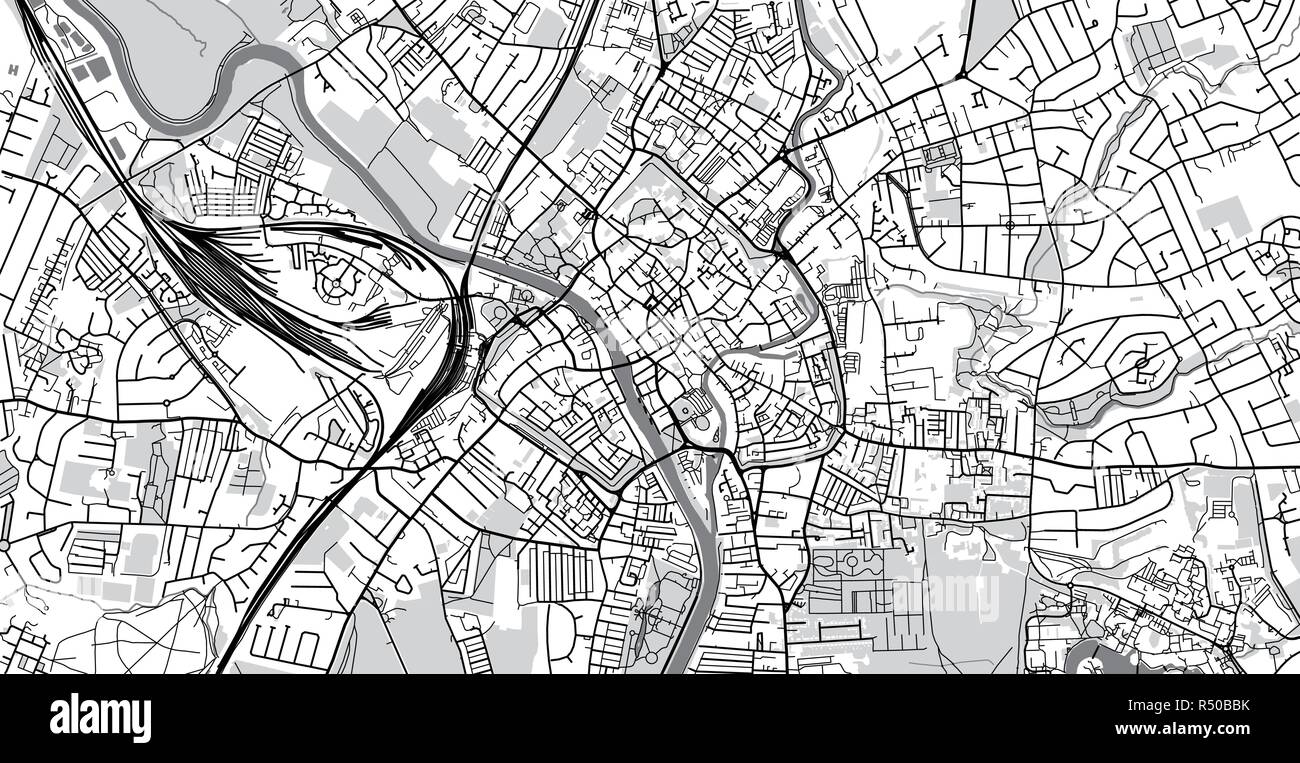 Map york uk Stock Vector Images - Alamy