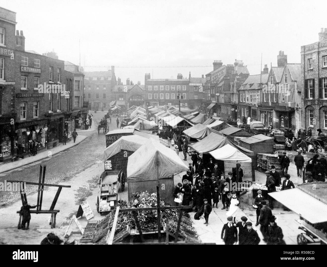 Wisbech market hi-res stock photography and images - Alamy