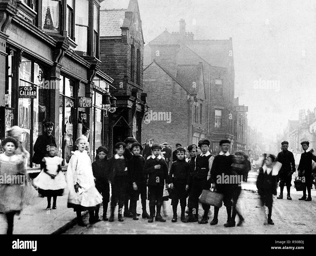 High Street, Wombwell Stock Photo - Alamy