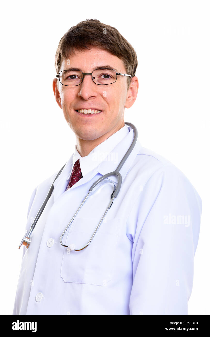 Happy doctor person hi-res stock photography and images - Alamy