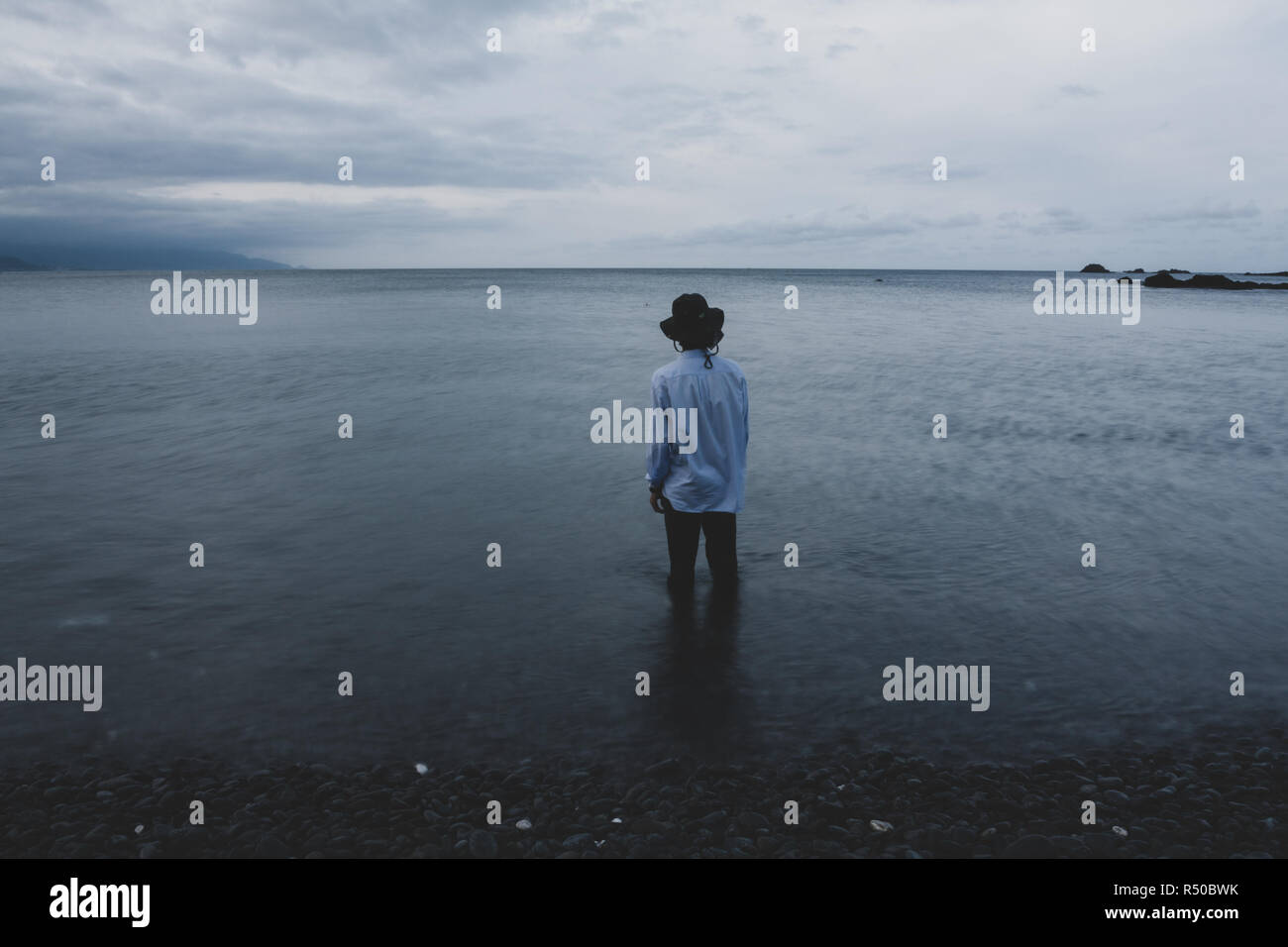 Fully clothed in water hi-res stock photography and images - Alamy