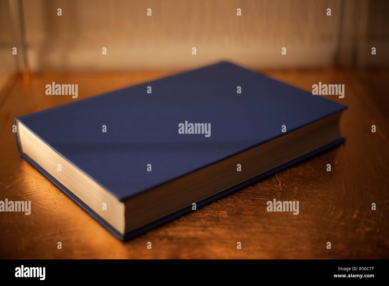 Plain Blue Book Cover