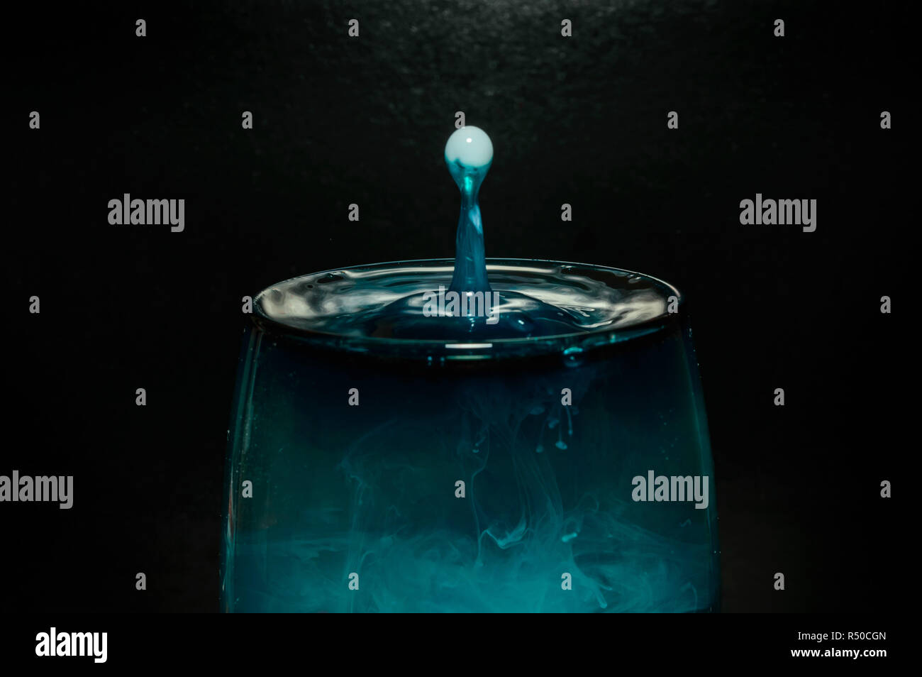 Drop flying hi-res stock photography and images - Alamy