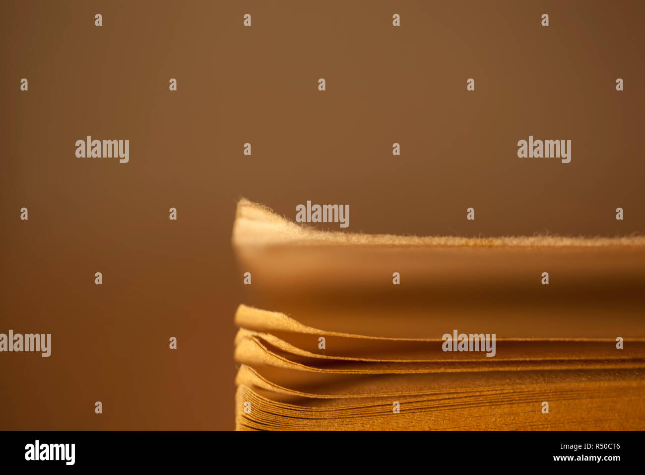 Dog Eared Paperback book with old ruffled pages ,Vintage look Stock ...