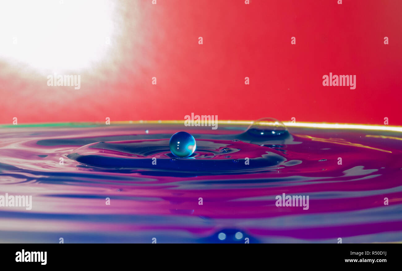 Ball water splash hi-res stock photography and images - Alamy