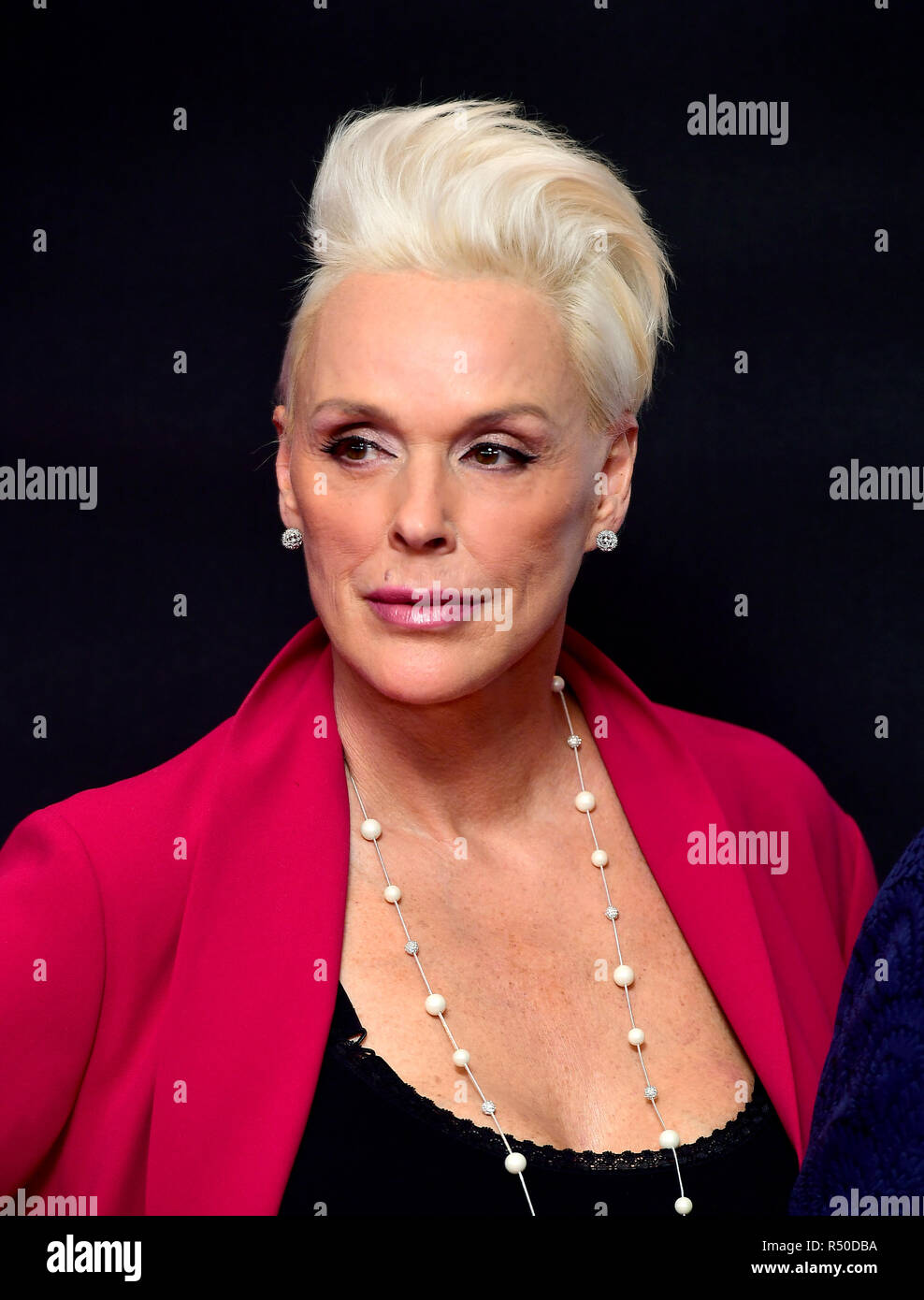 Brigitte Nielsen attending the European premiere of Creed 2 held at the ...