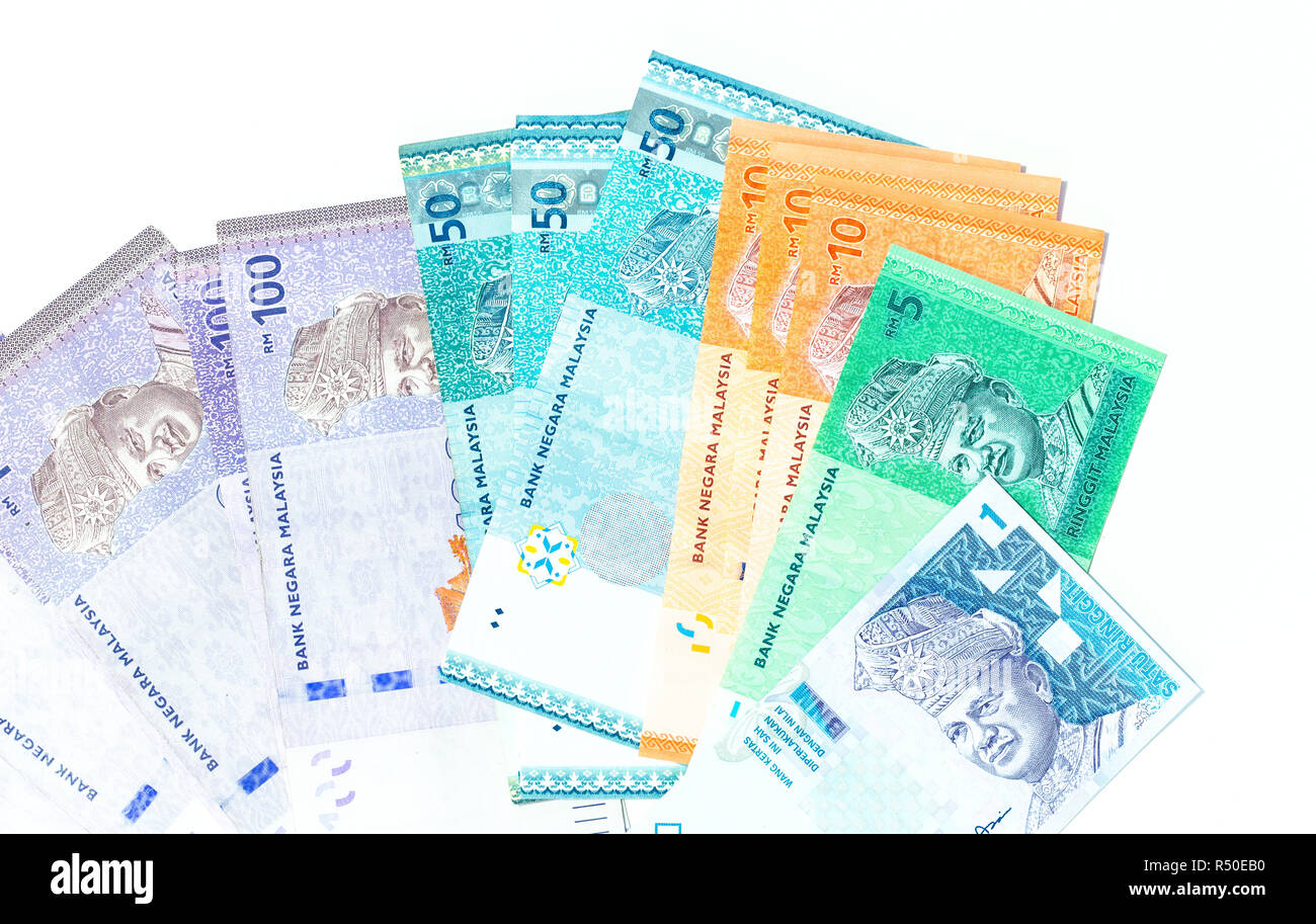 Malaysian money / ringit Stock Photo - Alamy
