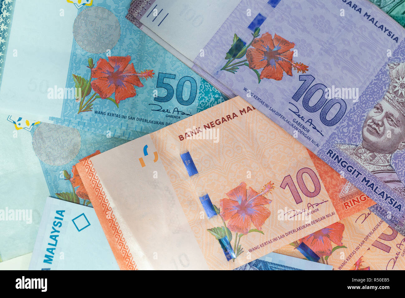 Malaysian money / ringit Stock Photo - Alamy