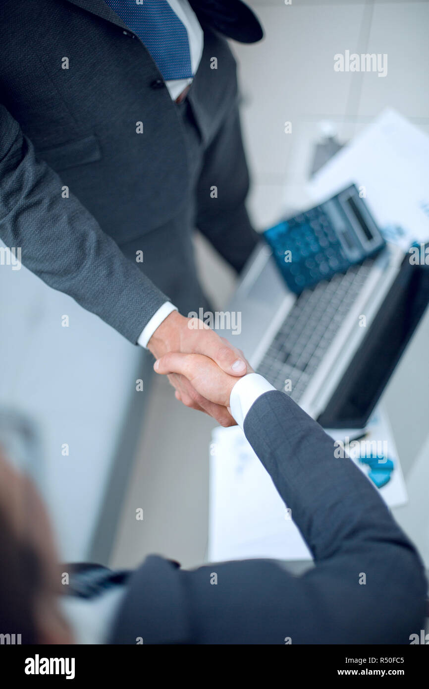 Farewell greeting handshake shake hands hi-res stock photography and ...