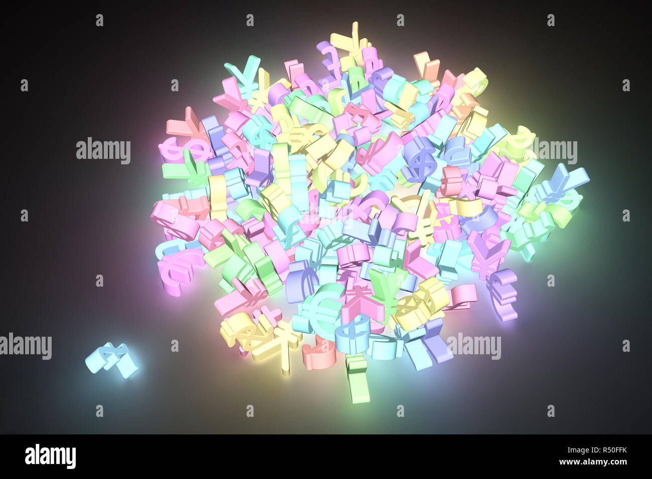 Cgi typography money profit hi-res stock photography and images - Alamy