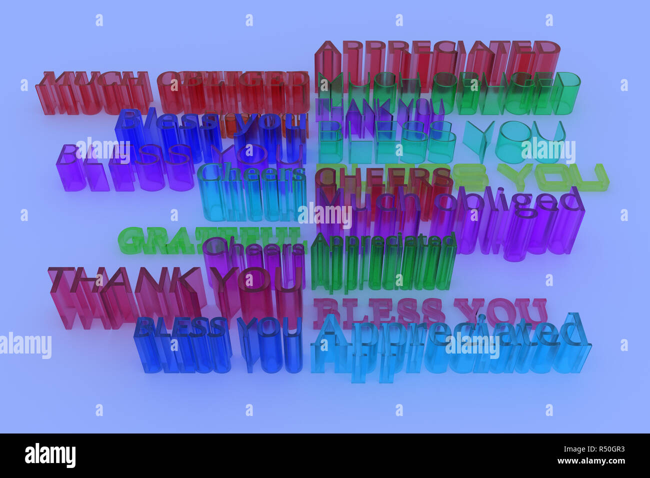Thank you, character, CGI typography. For web page, wallpaper, graphic ...