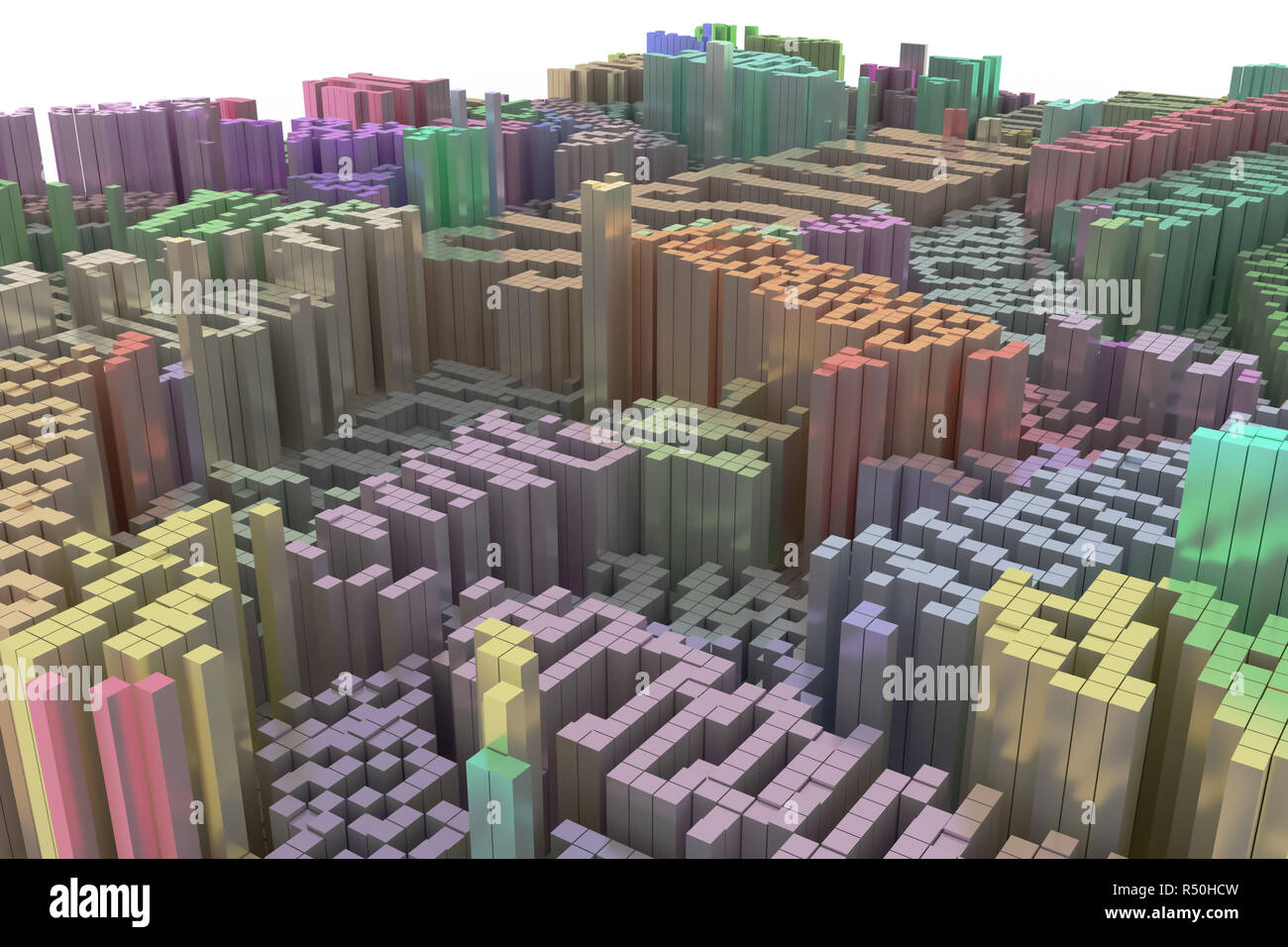 Shape composition, block, geometric structure. Decorative ...