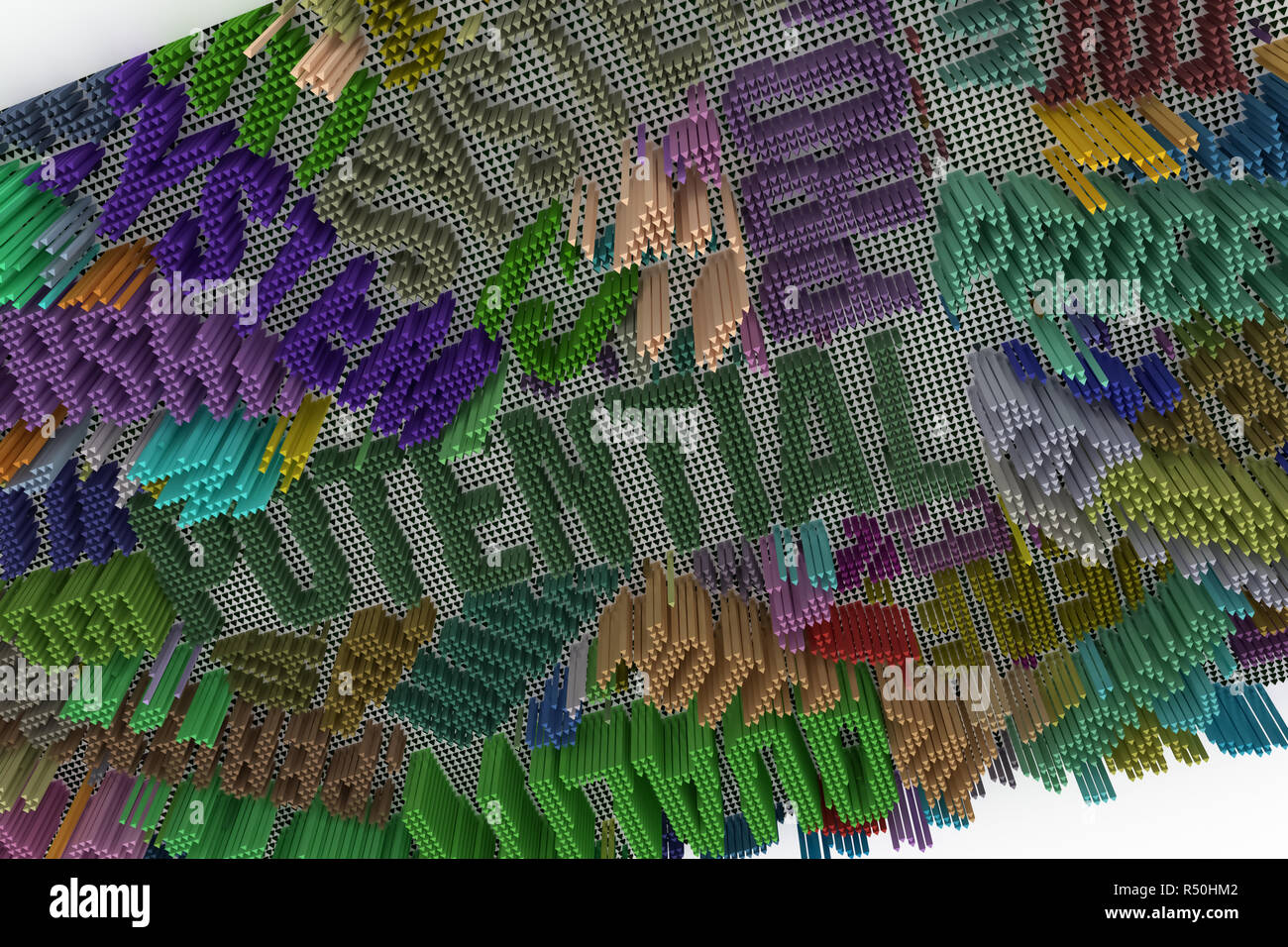 Geometric structure block, illustrations of shape composition, for ...