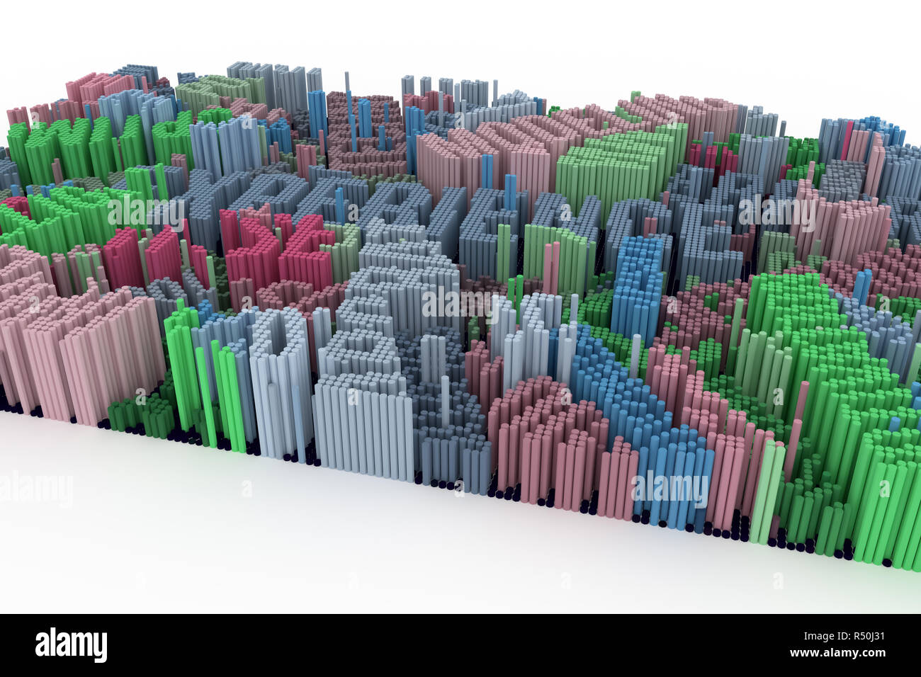 Shape composition, block, geometric structure. Decorative ...