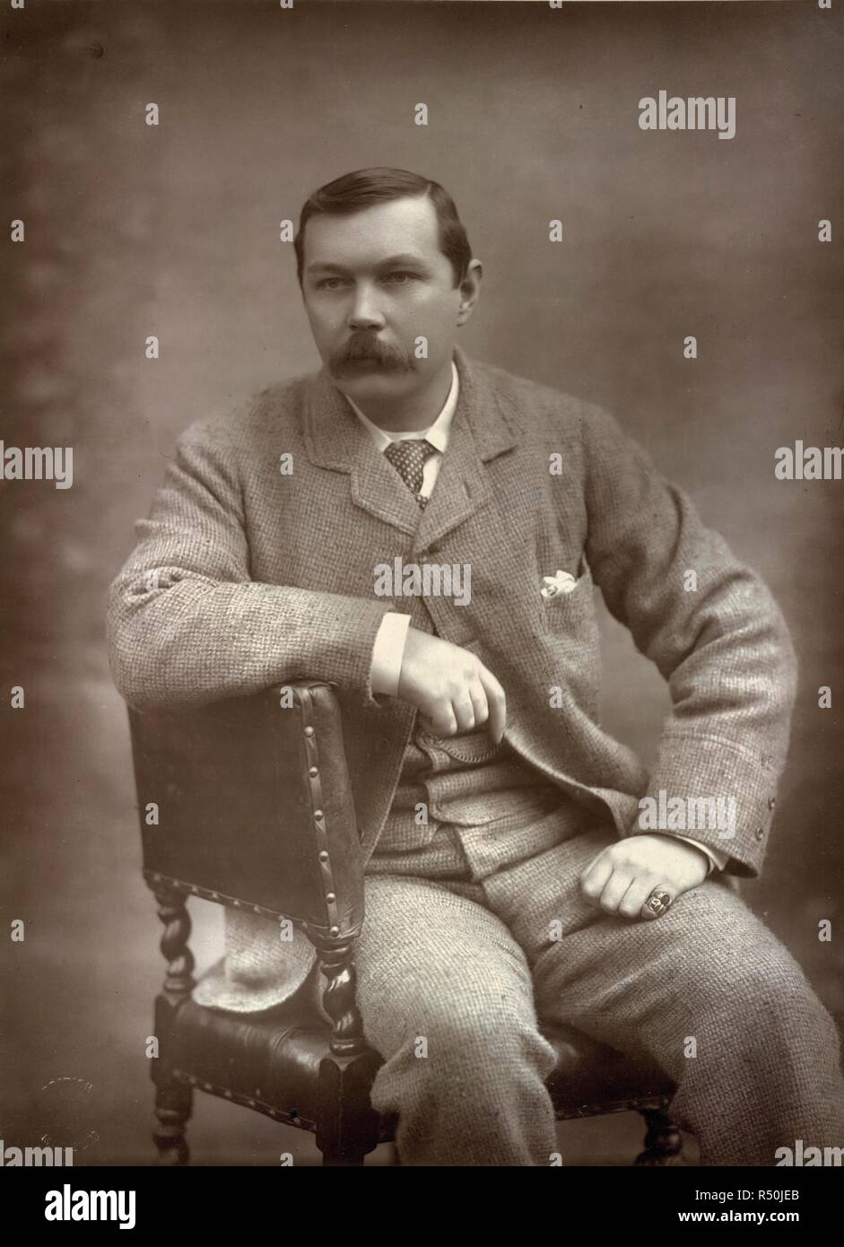 Sir Arthur Conan Doyle. Men and Women of the Day. A picture gallery of ...