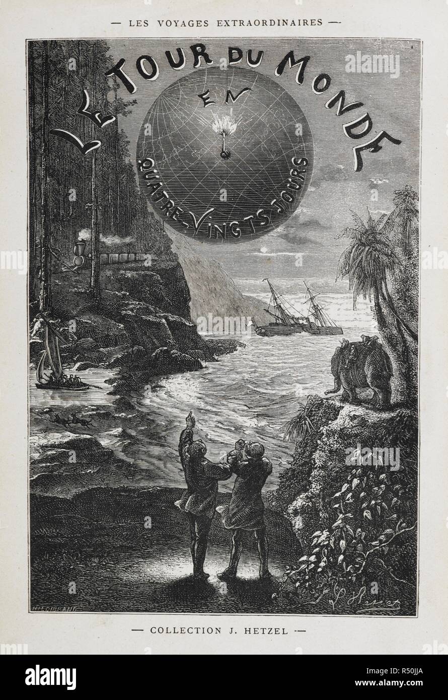 Novel By Jules Verne High Resolution Stock Photography and Images - Alamy