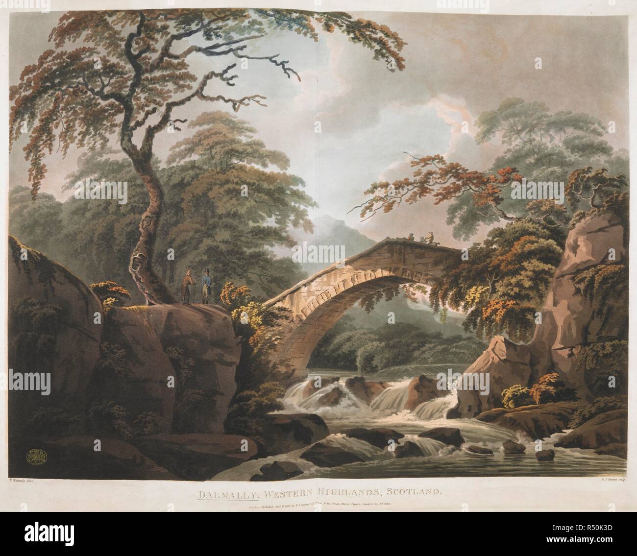 A view of Dalmally, Western Highlands, Scotland. View of Dalmally ...