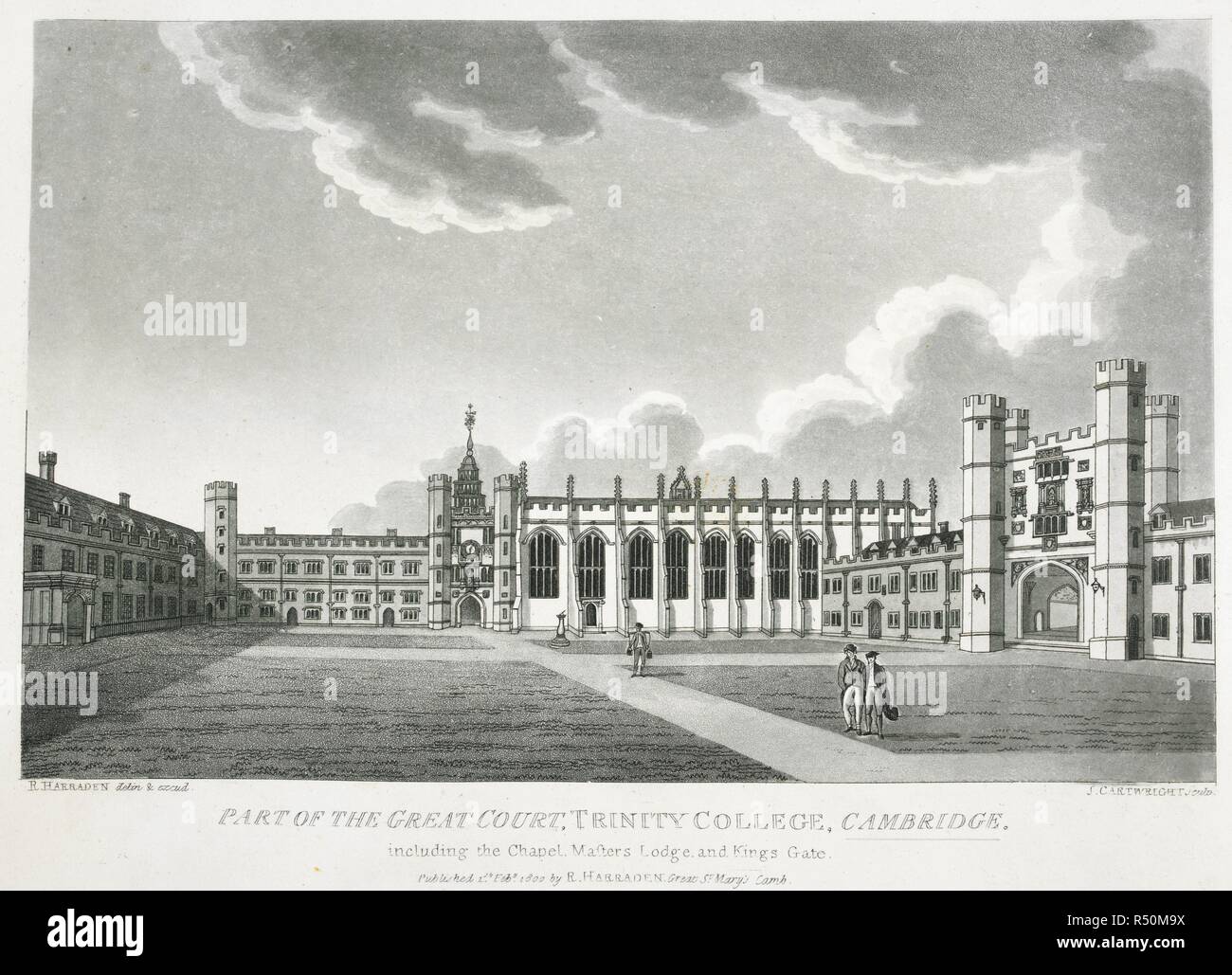 Trinity college cambridge 1800 hi-res stock photography and images - Alamy