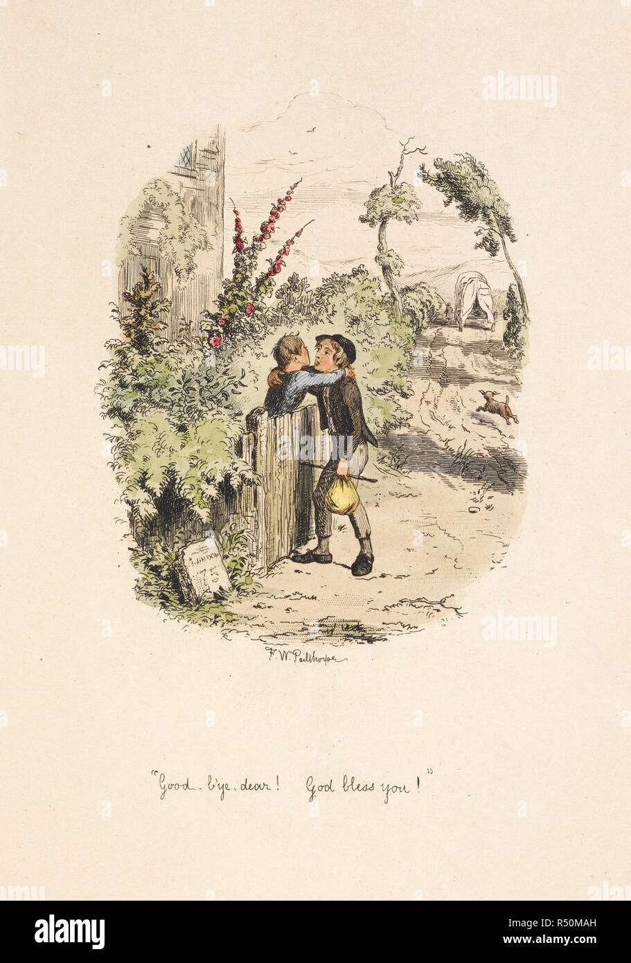 "Good bye dare, God bless you." Oliver Twist leaving home. Oliver Twist ...